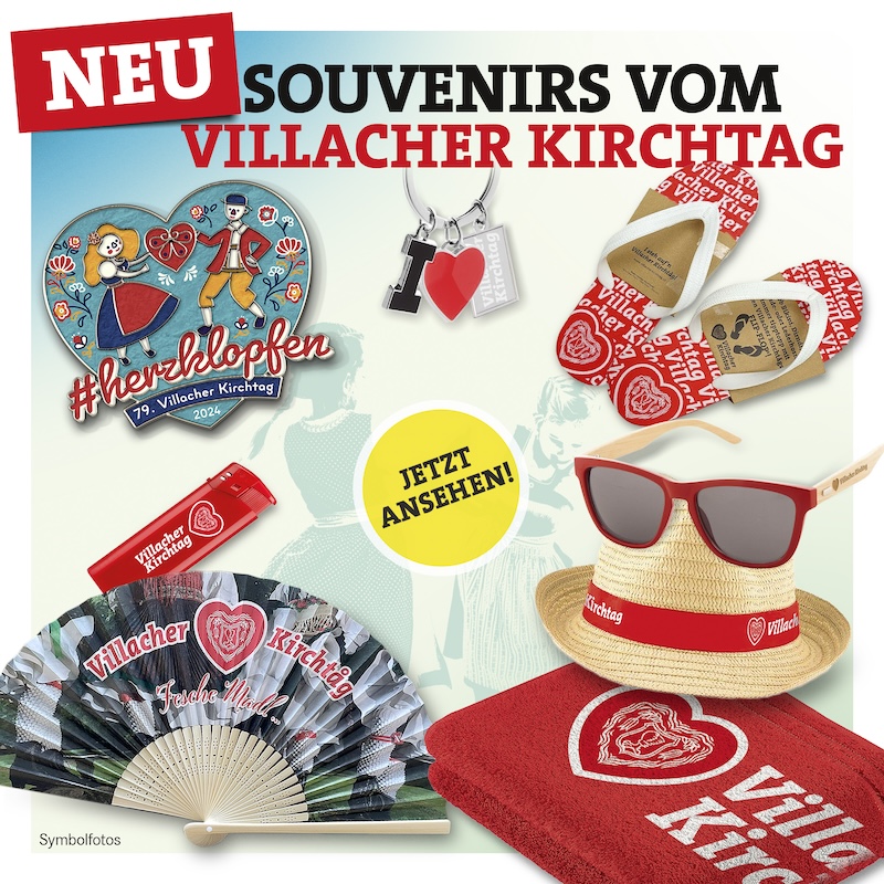 Ansteckherz - 80. Villacher Kirchtag
